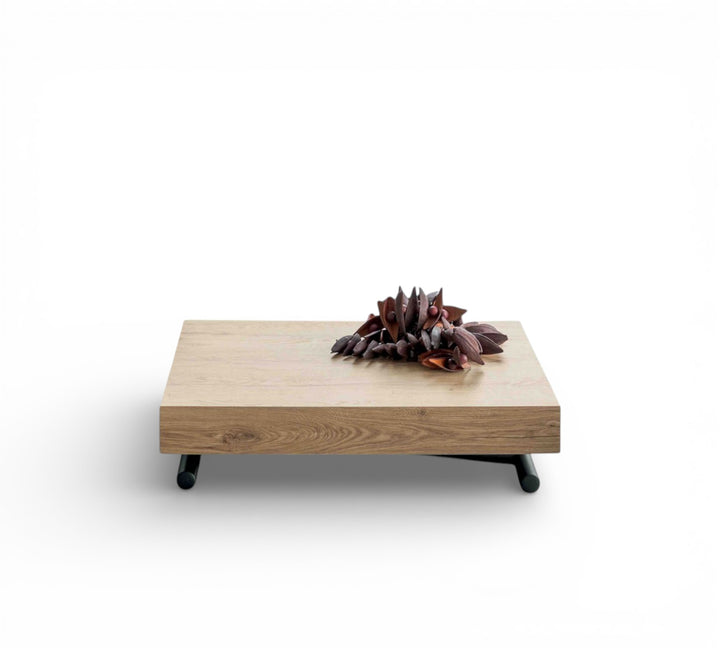 Boxy Small Coffee-to-Dining Table | 25–84 cm Lift | Seats Up to 8 ...