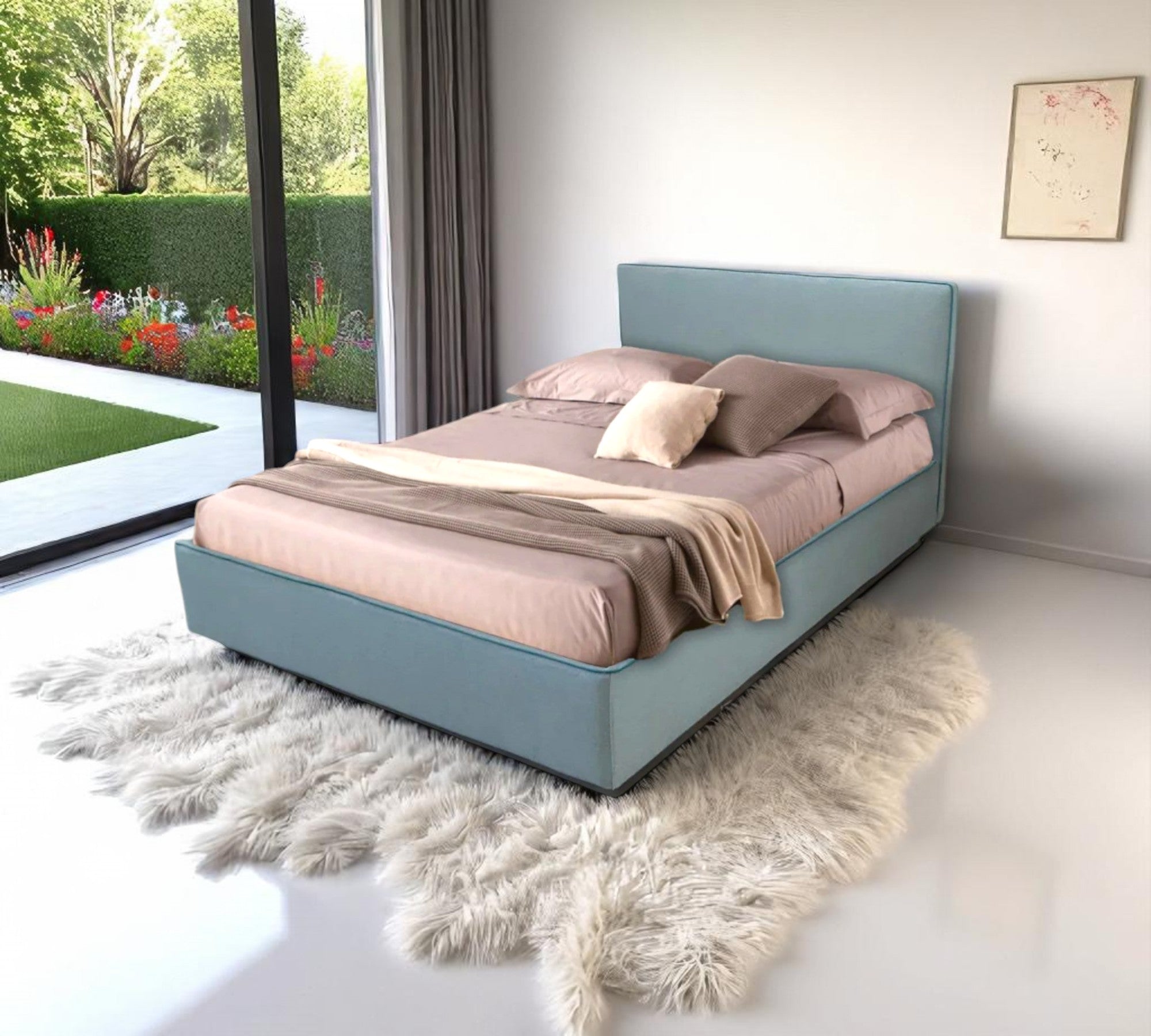 Teddy Ottoman Storage Bed with High-Lift Base | Storage Bed UK ...